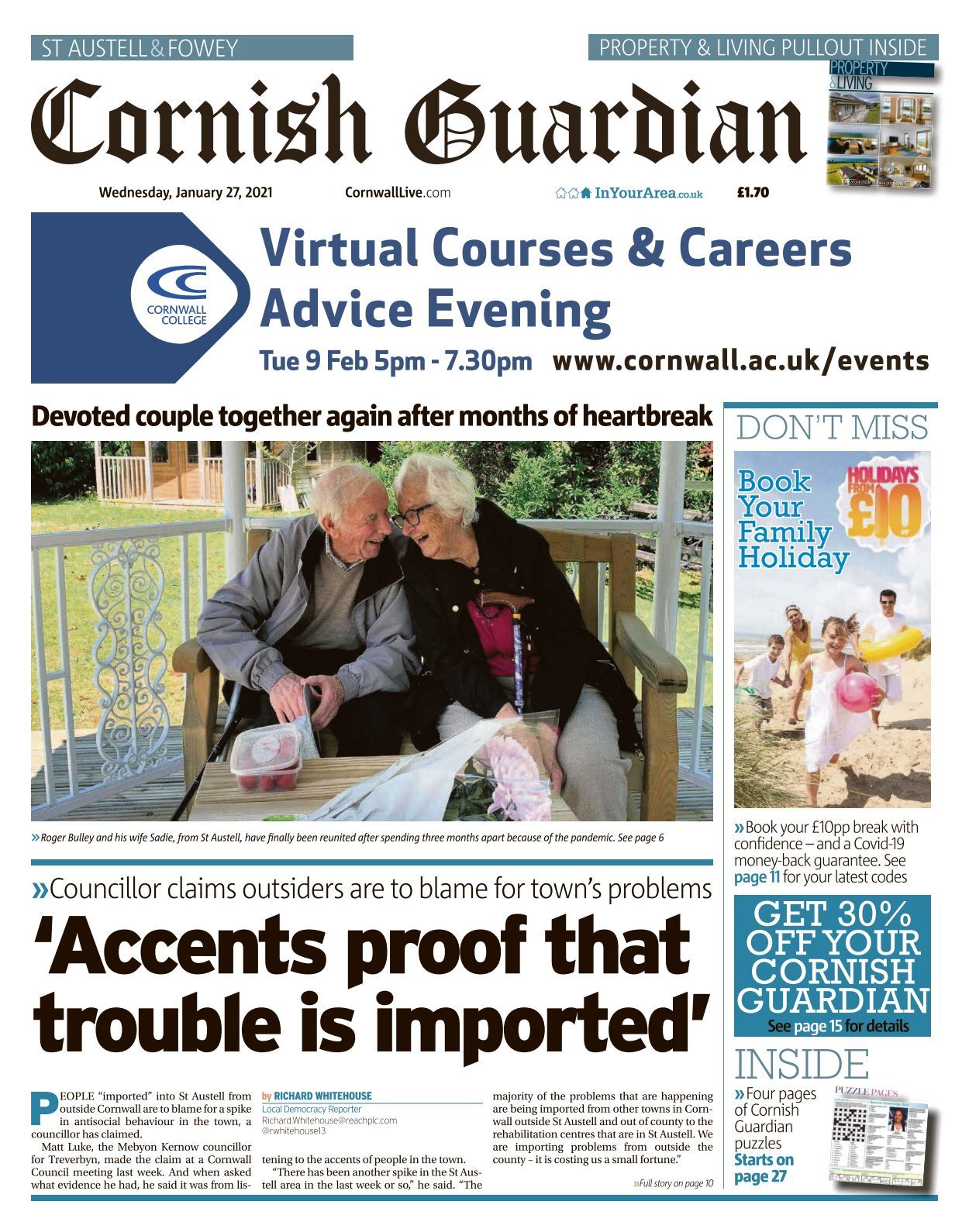 Cornish Guardian St Austell - 2021-01-27