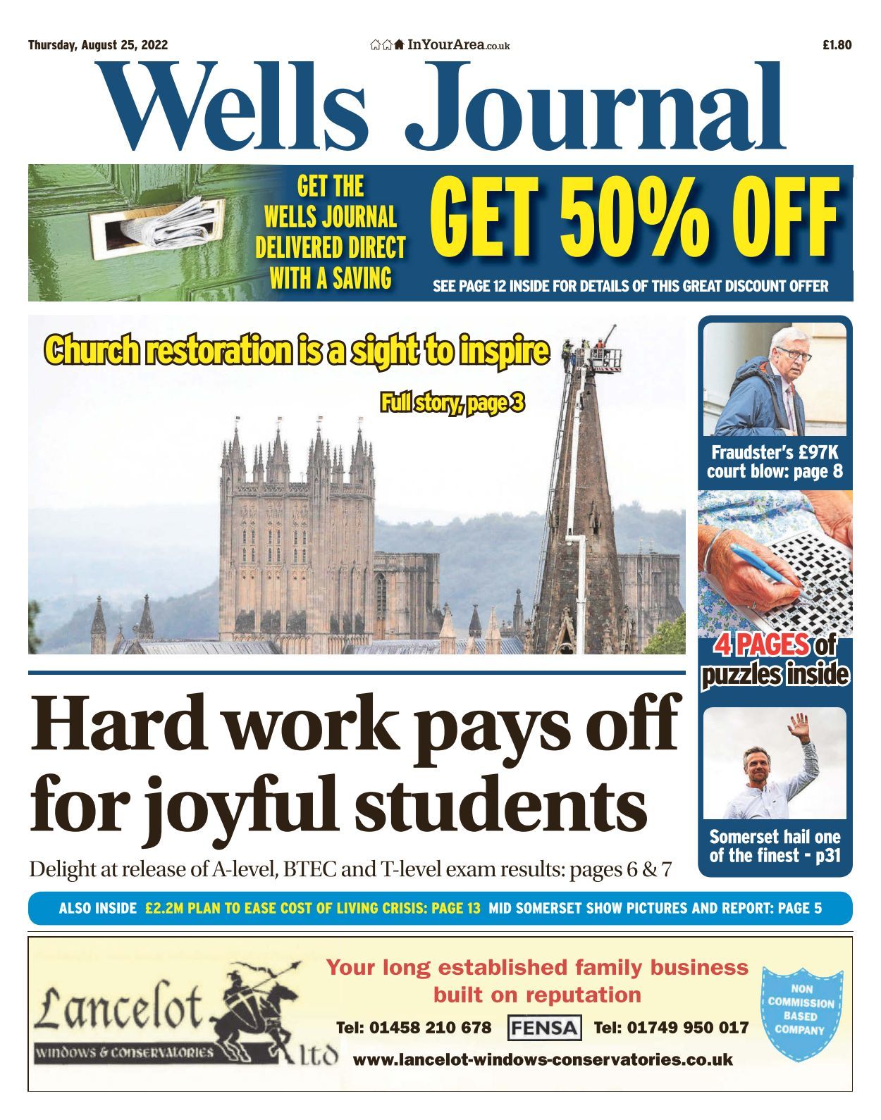 Wells Journal - 2022-08-25