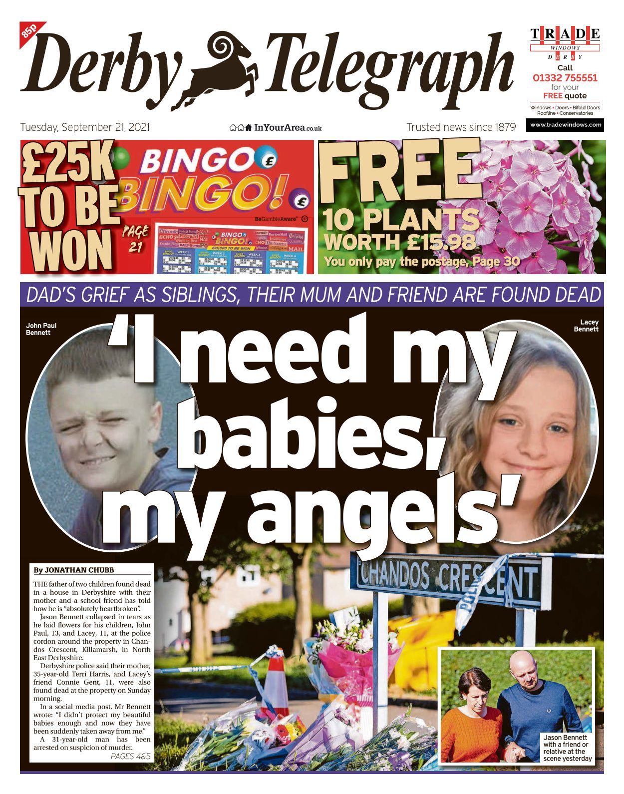 Derby Telegraph - 2021-09-21