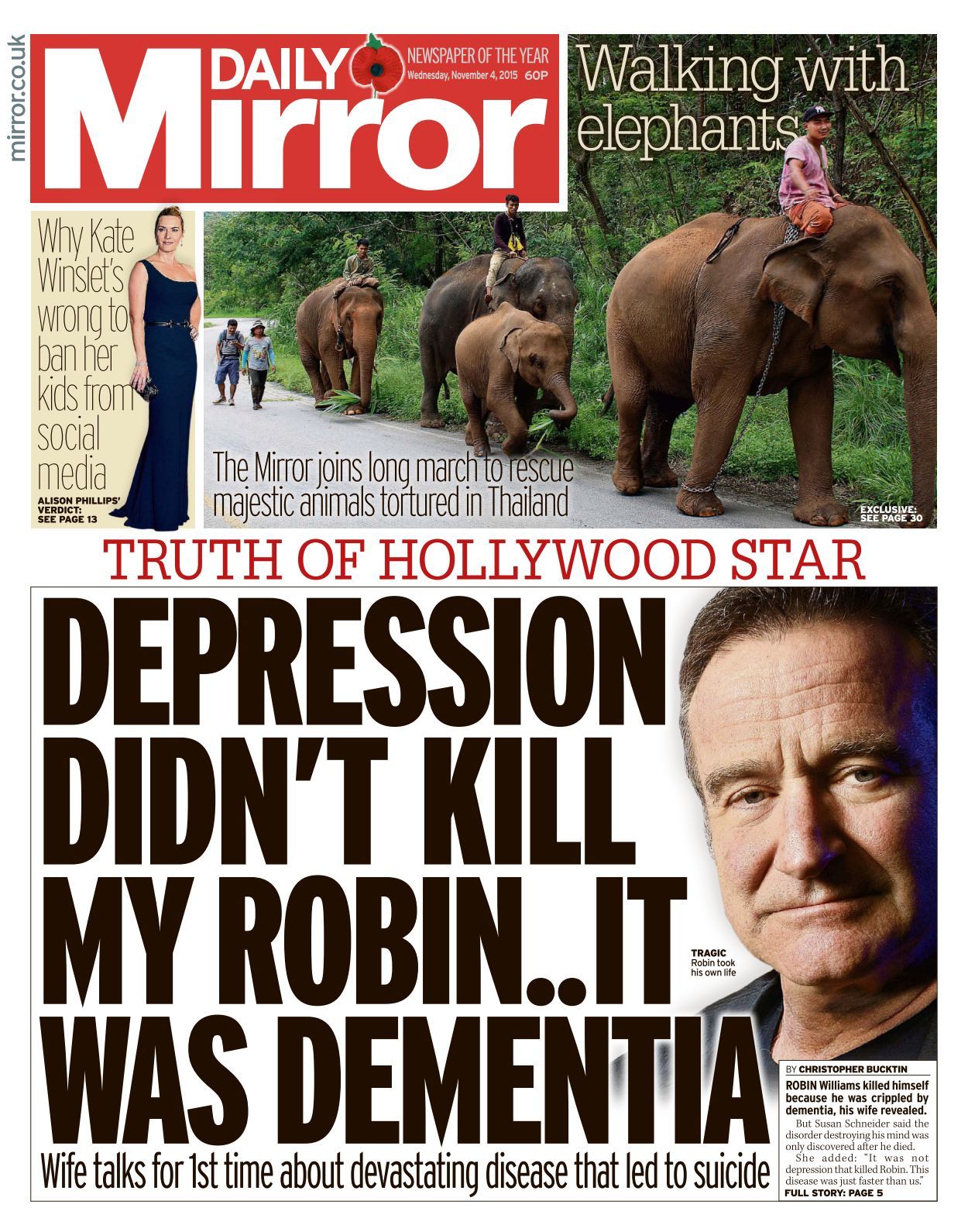 Daily Mirror - 2015-11-04