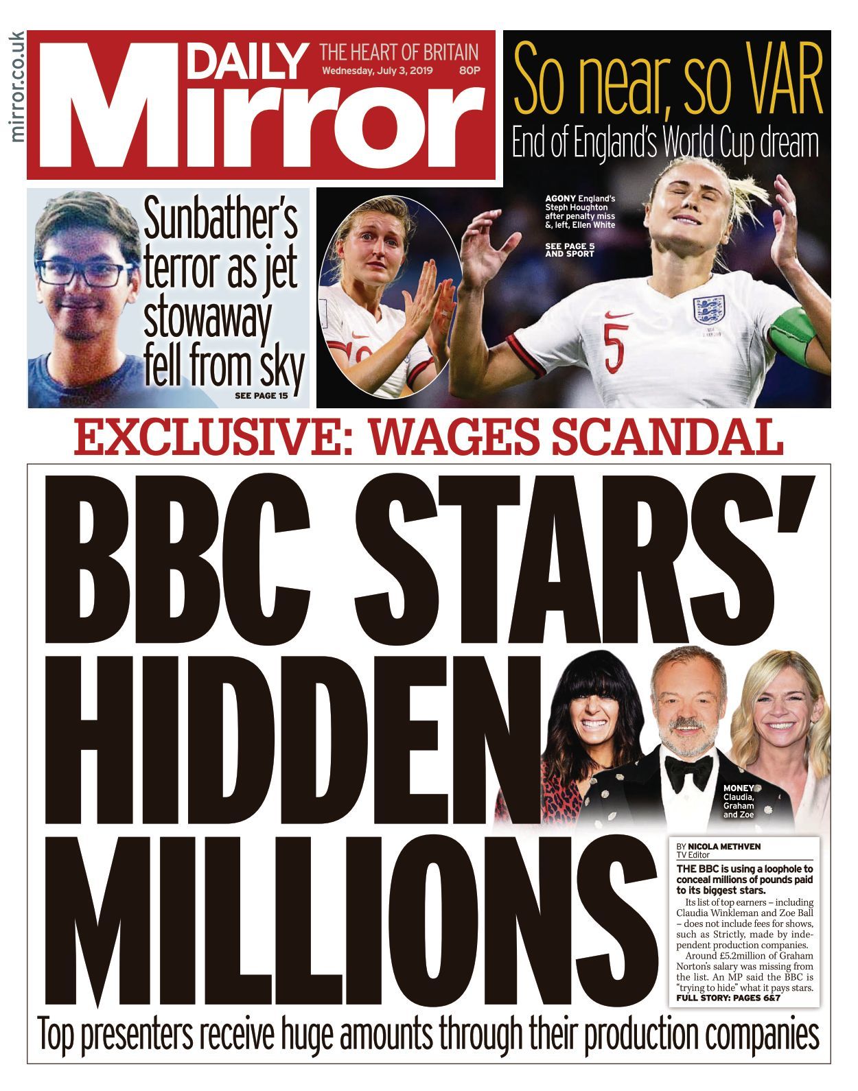 Daily Mirror - 2019-07-03