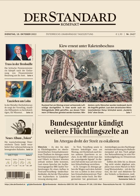 DER STANDARD Kompakt - 2022-10-18