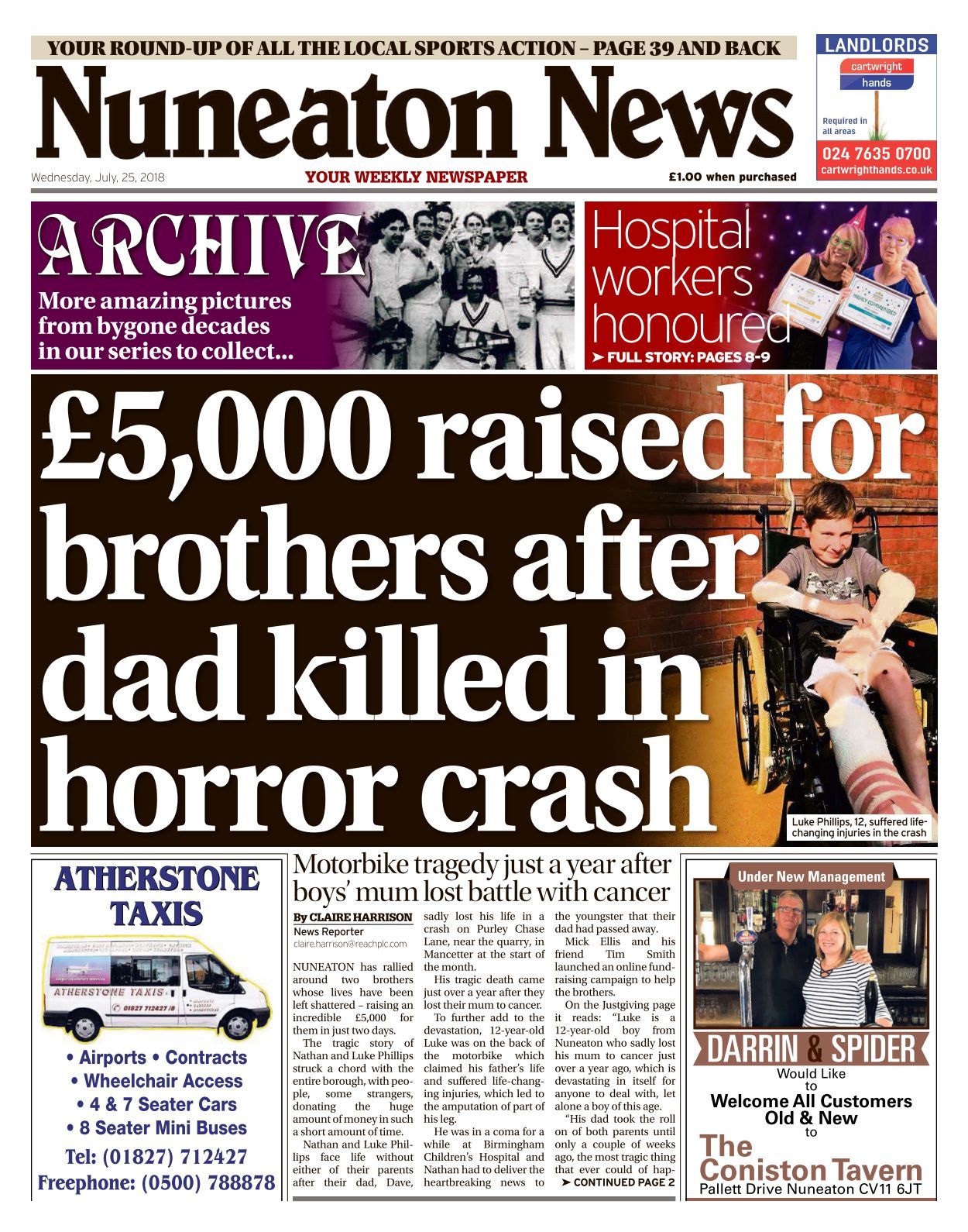 Nuneaton News - 2018-07-25