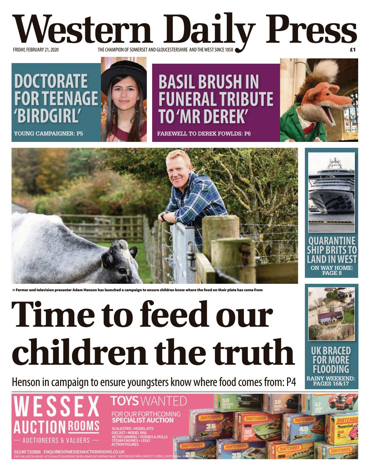 Western Daily Press - 2020-02-21