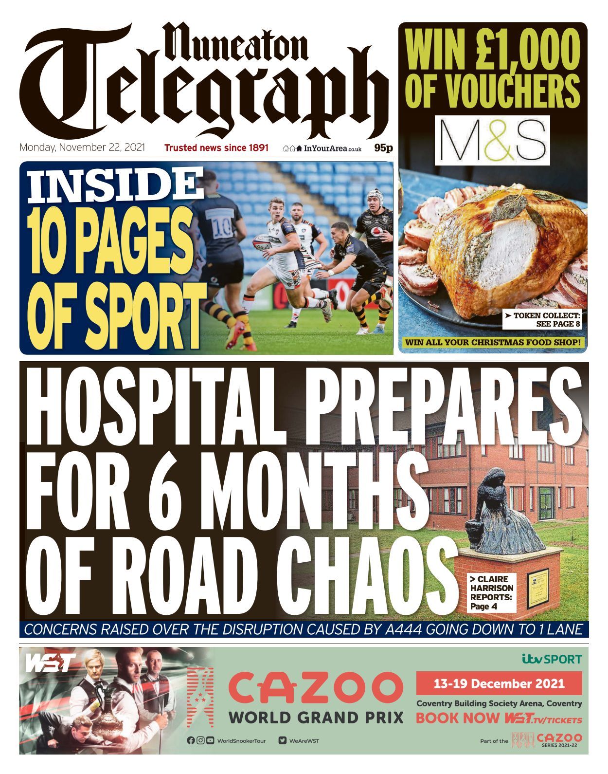 Nuneaton Telegraph - 2021-11-22