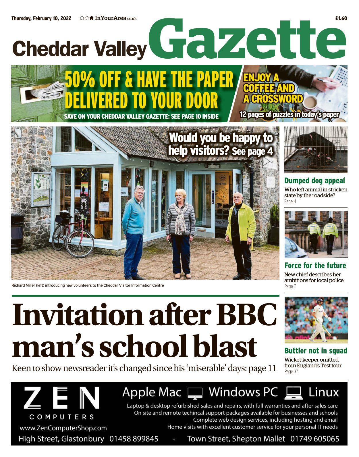 Cheddar Valley Gazette - 2022-02-10
