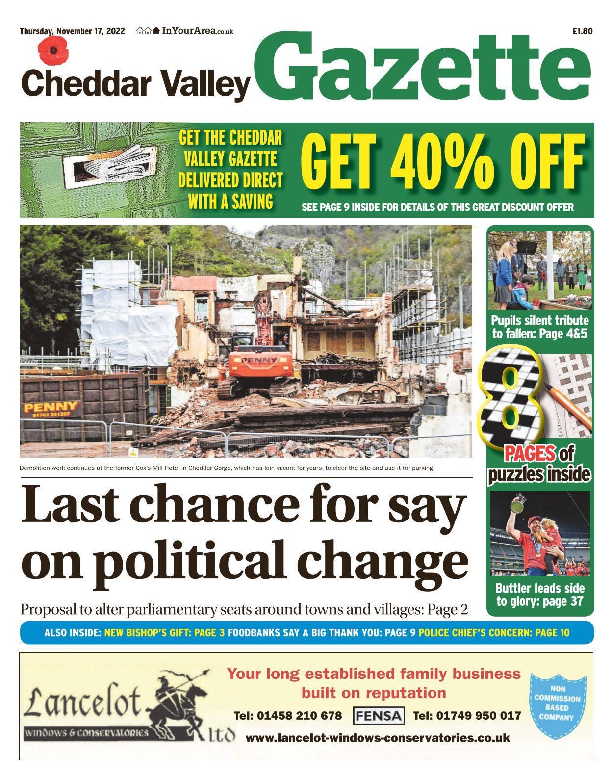 Cheddar Valley Gazette - 2022-11-17