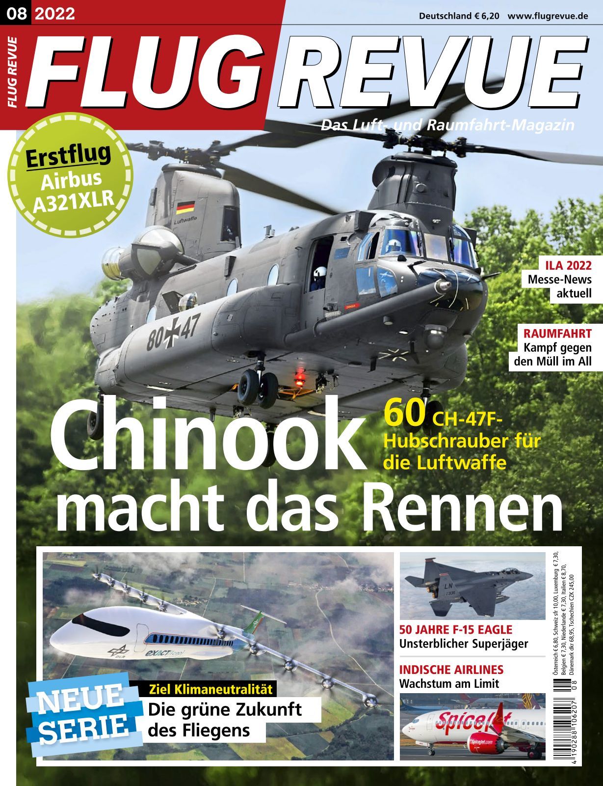 Flug Revue - Ausgabe 08/2022