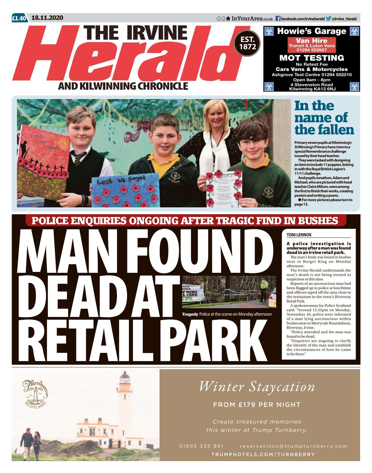 Irvine Herald - 2020-11-18