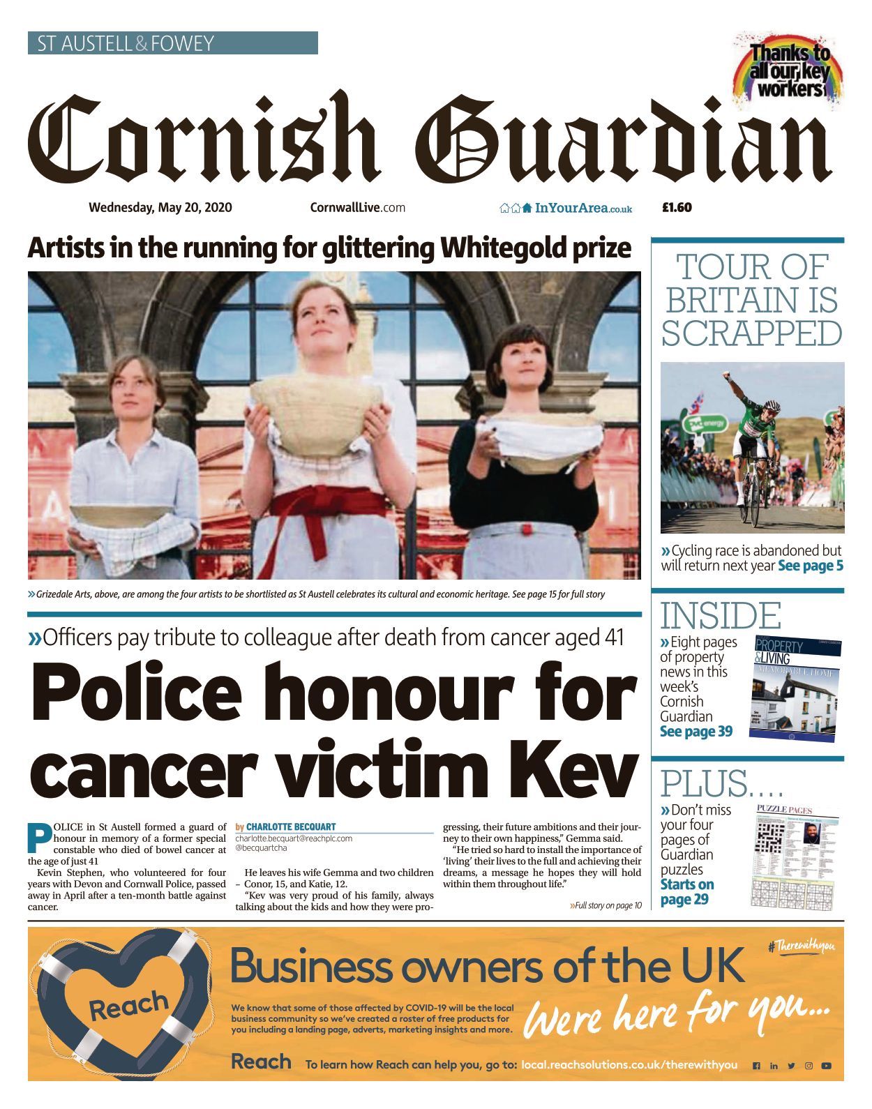 Cornish Guardian St Austell - 2020-05-20