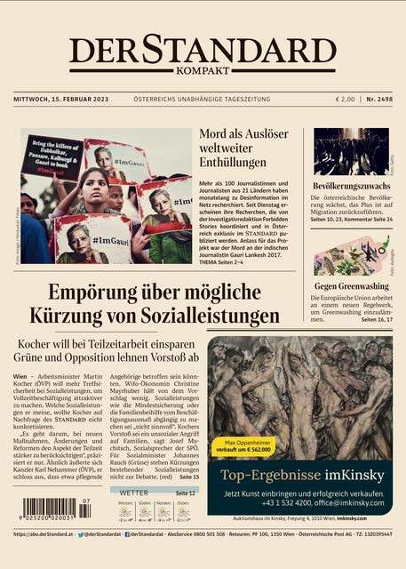DER STANDARD Kompakt - 2023-02-15