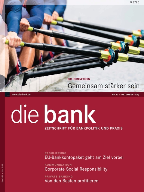 die bank - Ausgabe 12/2013