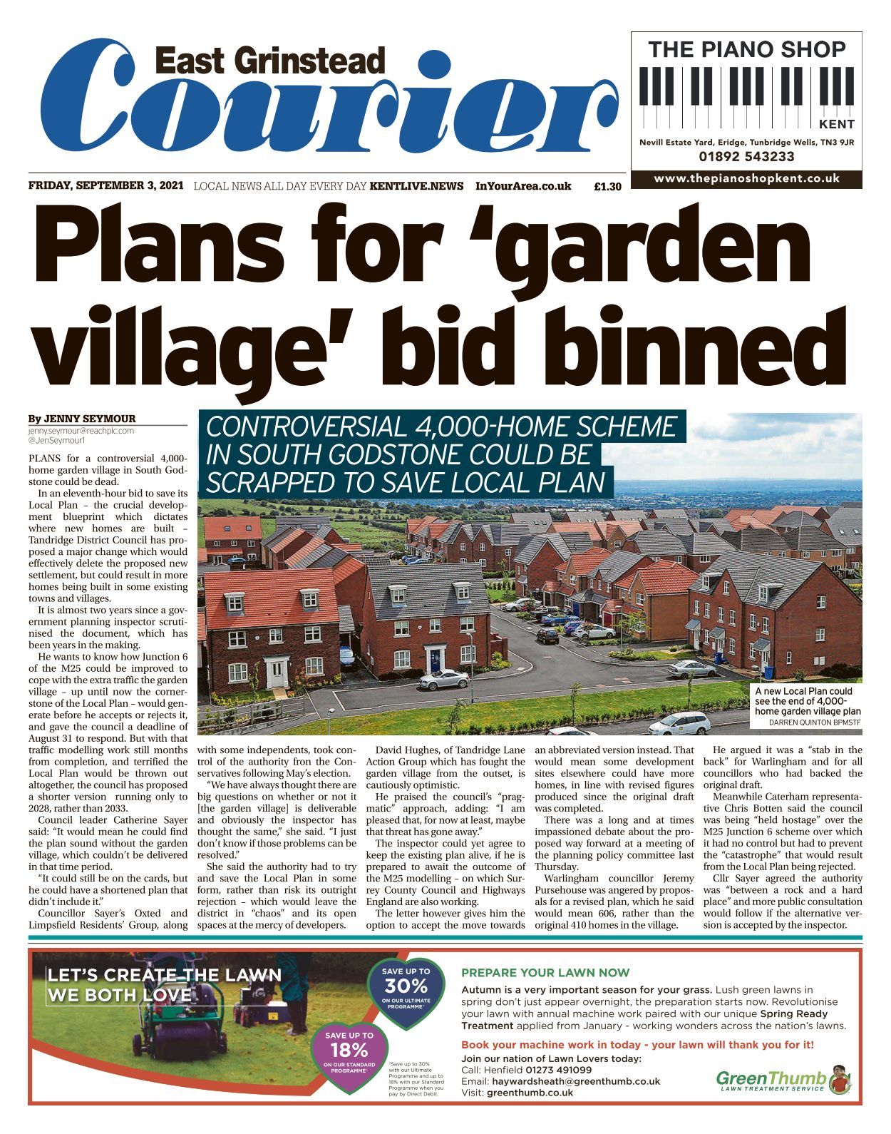 East Grinstead Courier - 2021-09-03