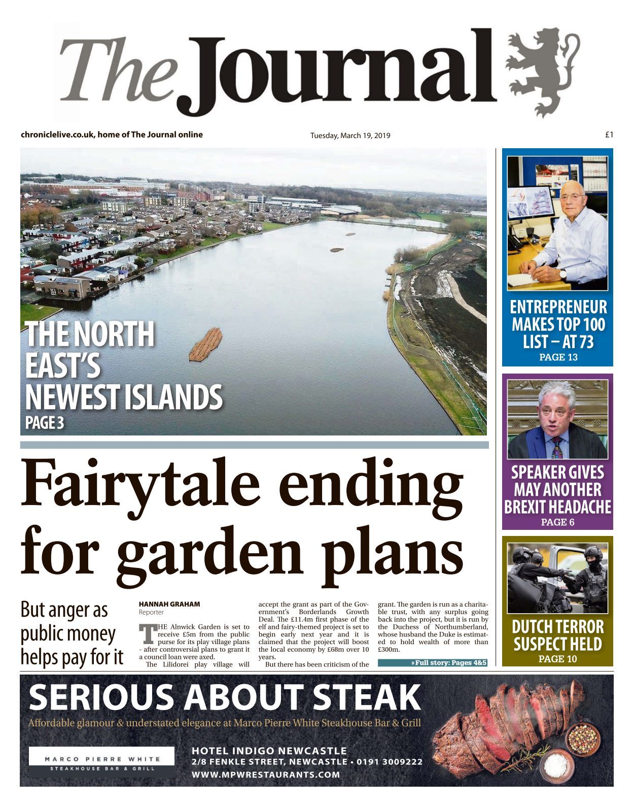 Newcastle Journal - 2019-03-19