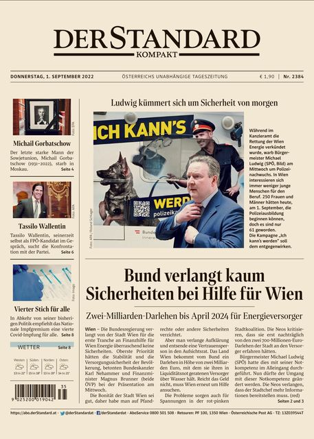DER STANDARD Kompakt - 2022-09-01