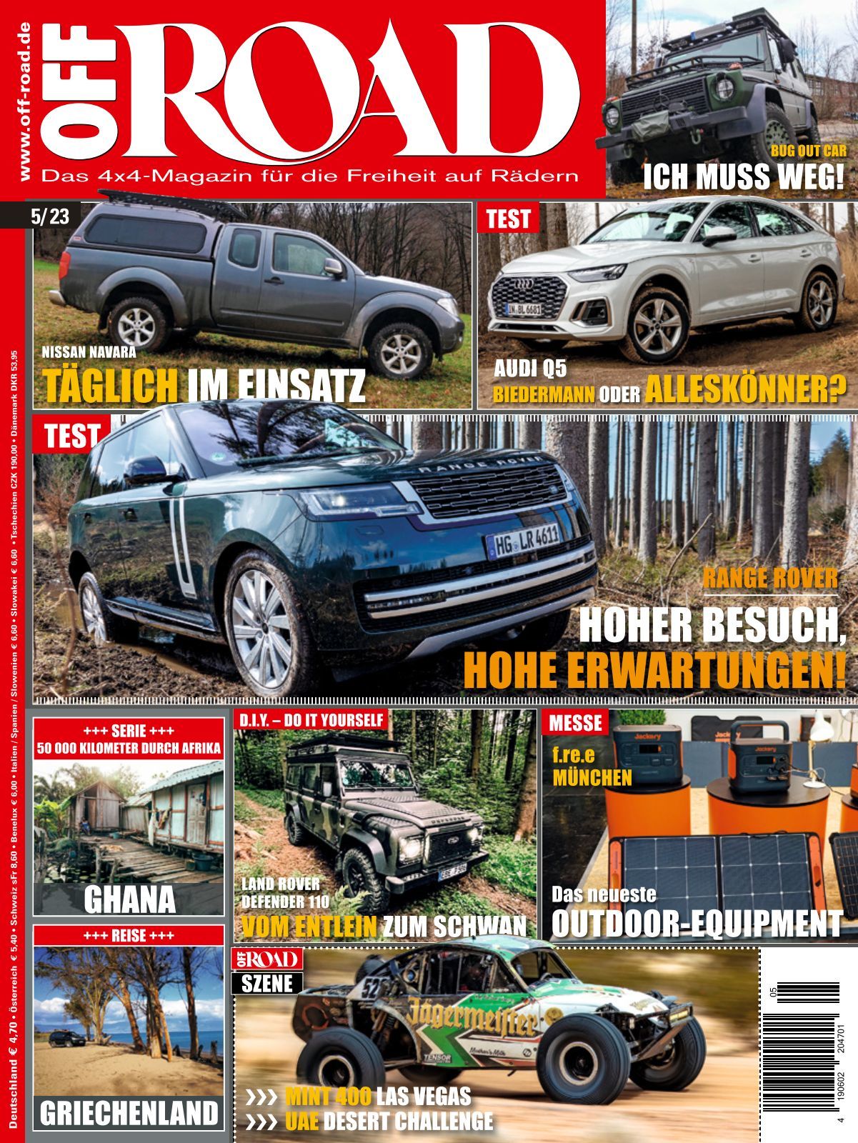 OFF ROAD – Das 4x4-Magazin für die Freiheit auf Rädern - Ausgabe 05/2023
