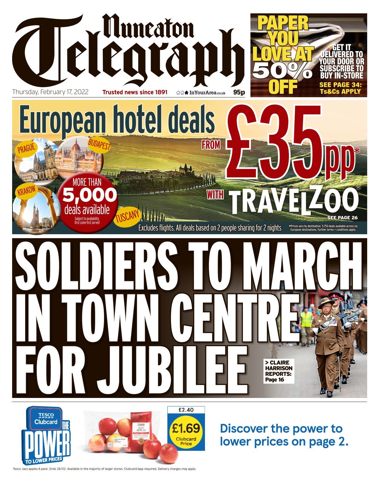 Nuneaton Telegraph - 2022-02-17