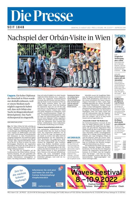 Die Presse - 2022-08-23