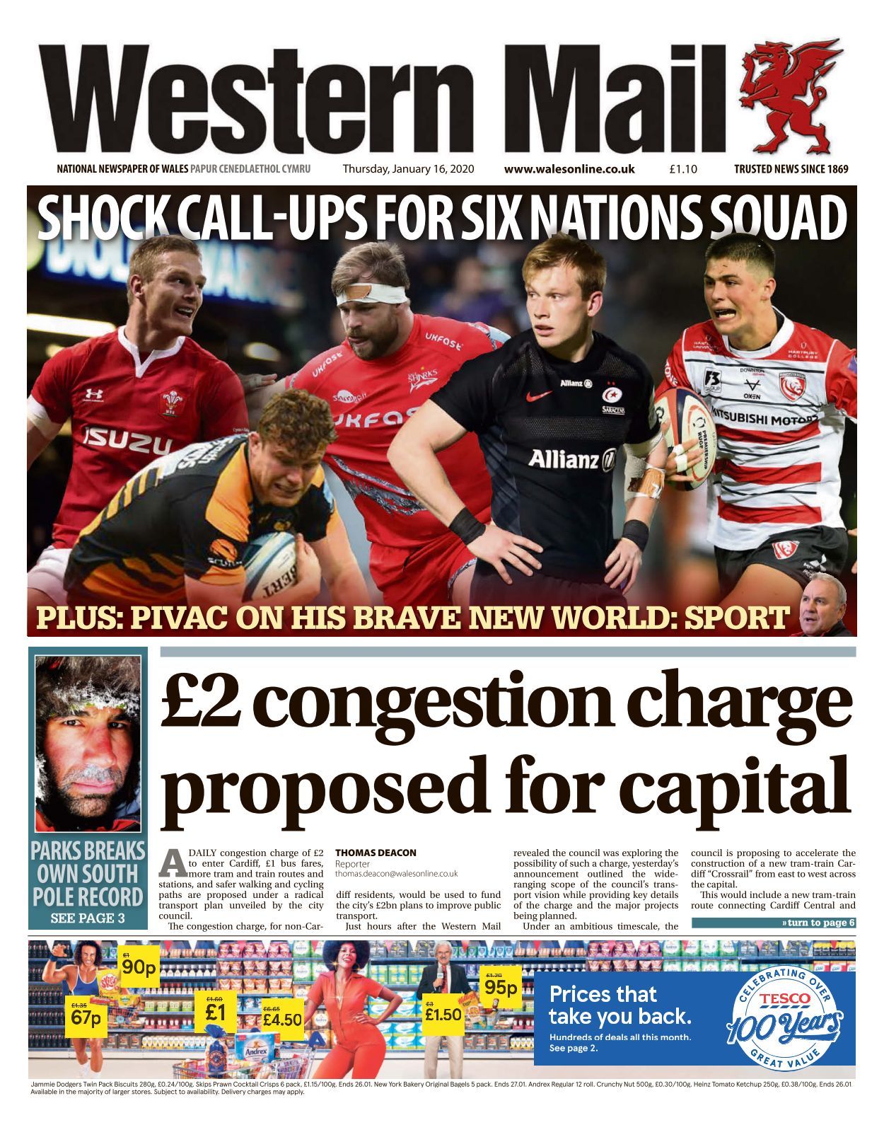 Western Mail - 2020-01-16