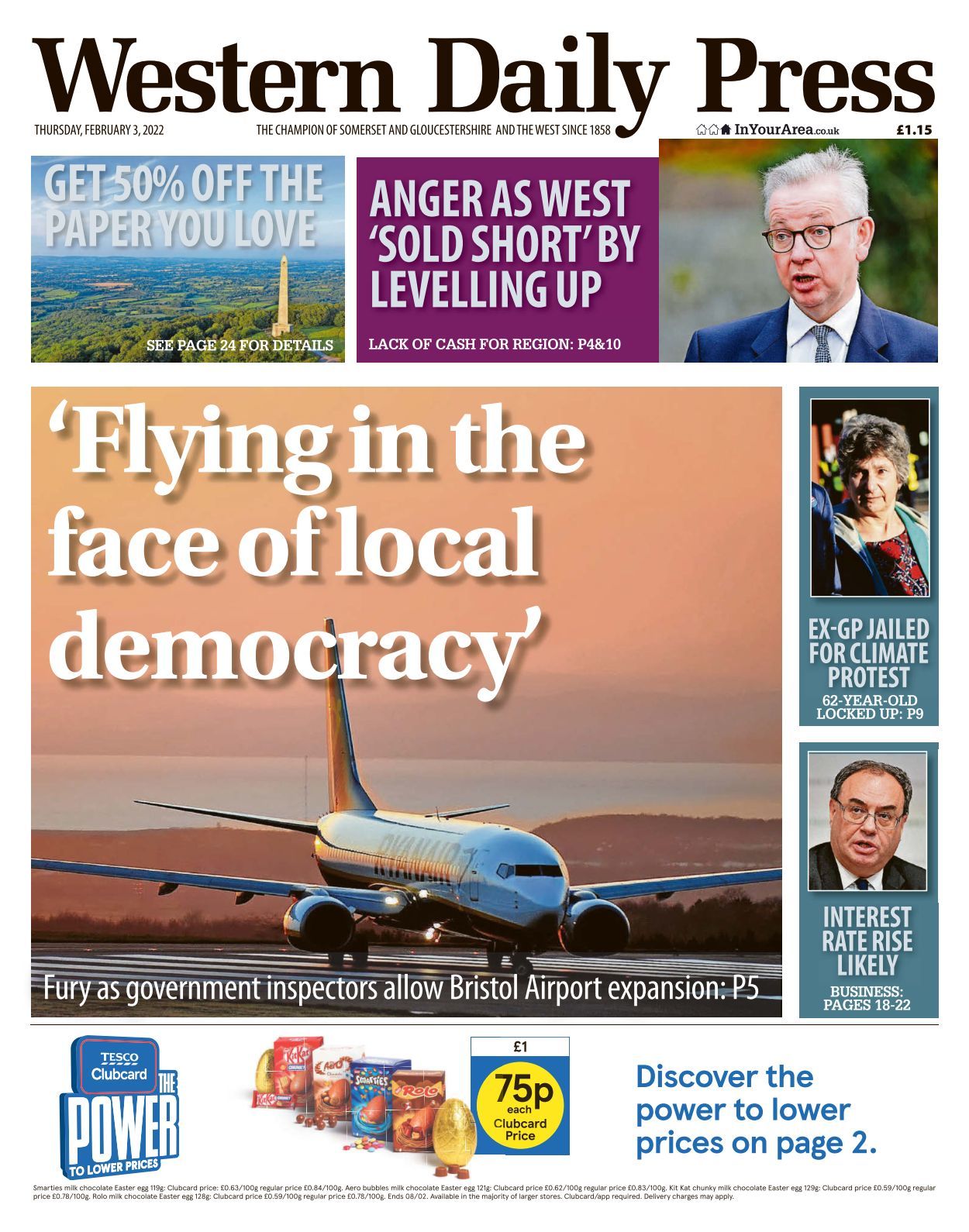 Western Daily Press - 2022-02-03