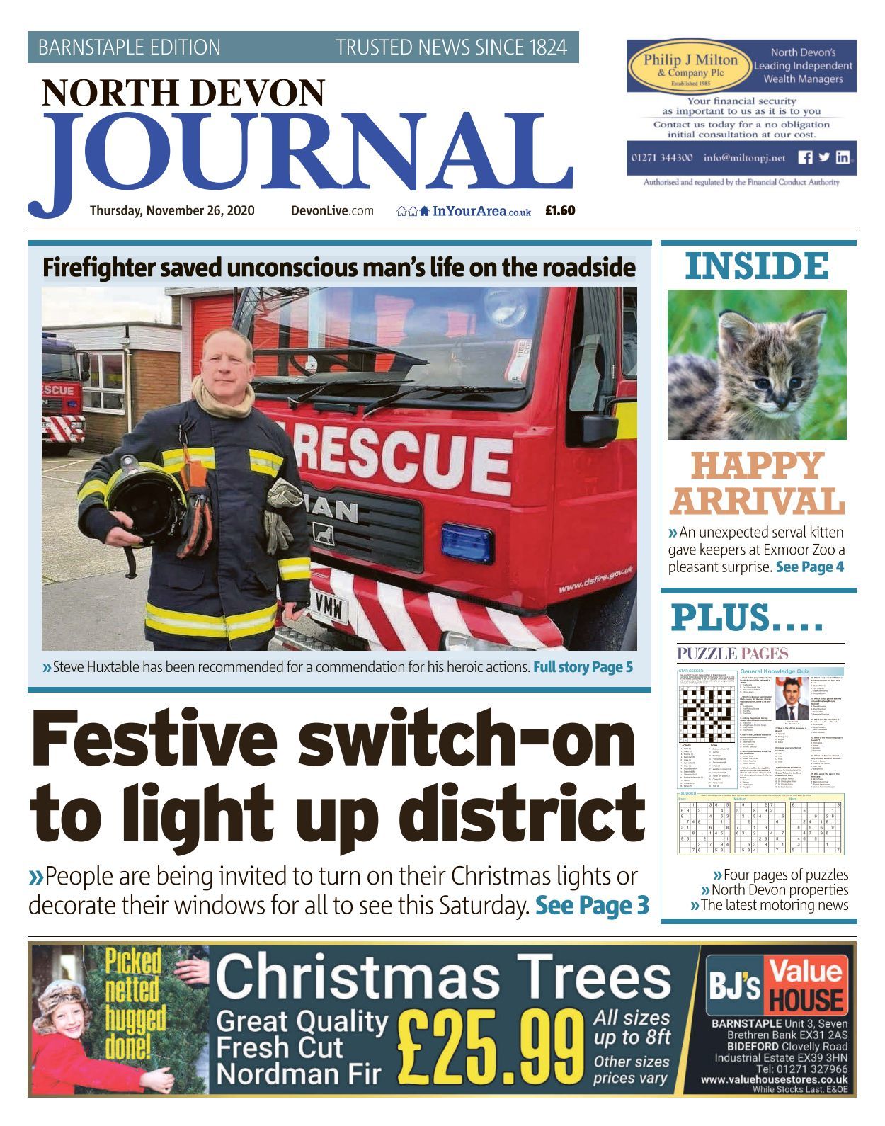 North Devon Journal Barnstaple - 2020-11-26