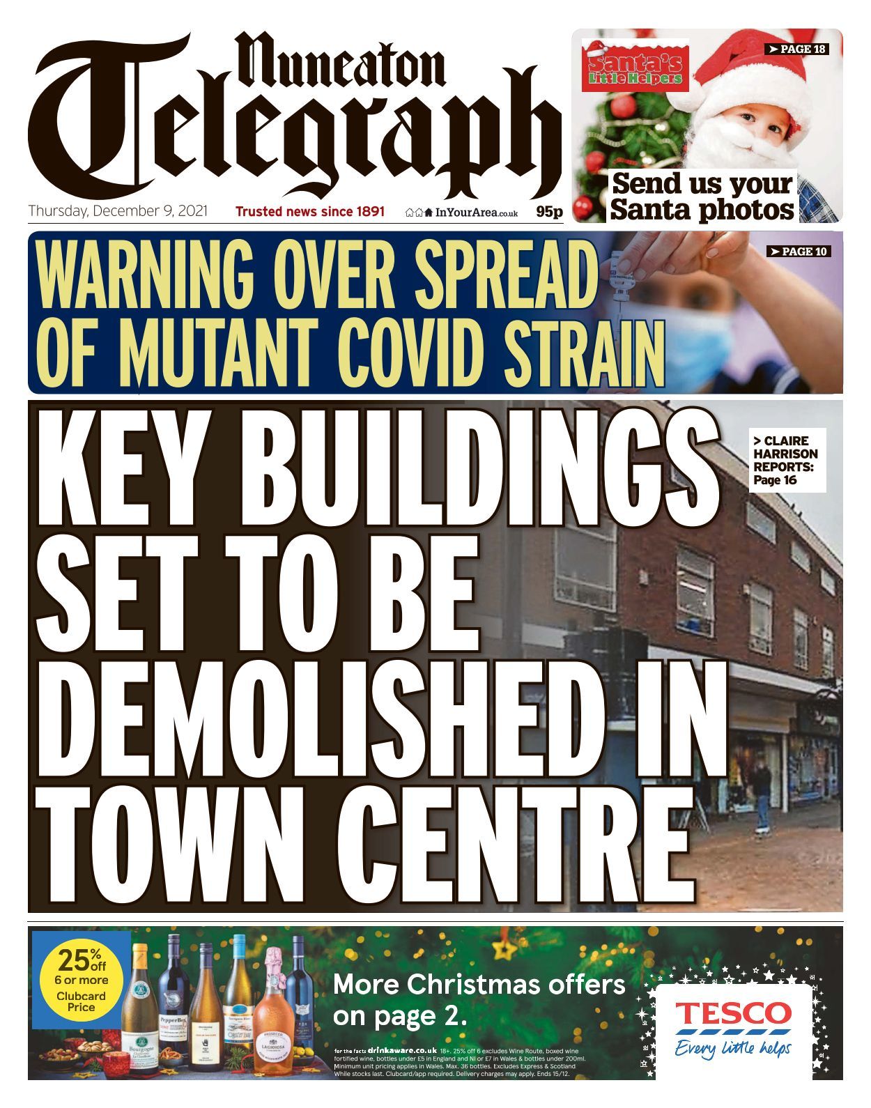 Nuneaton Telegraph - 2021-12-09