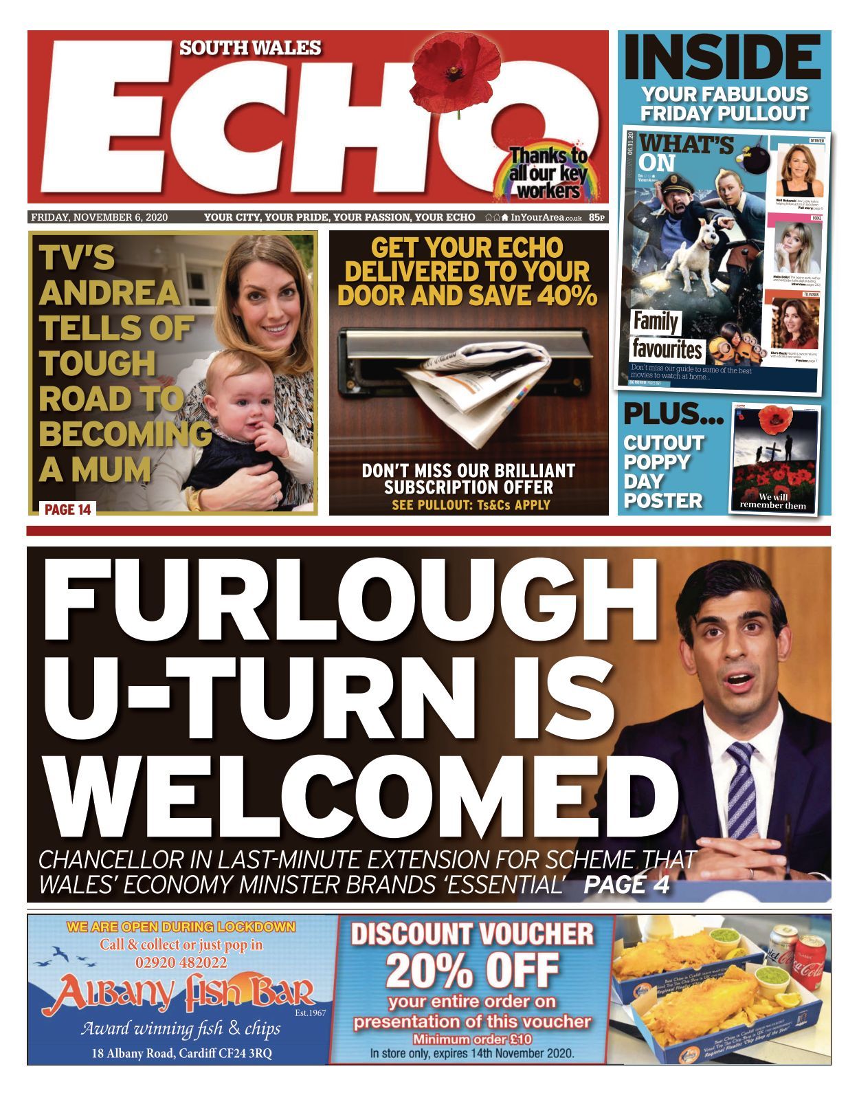 South Wales Echo - 2020-11-06