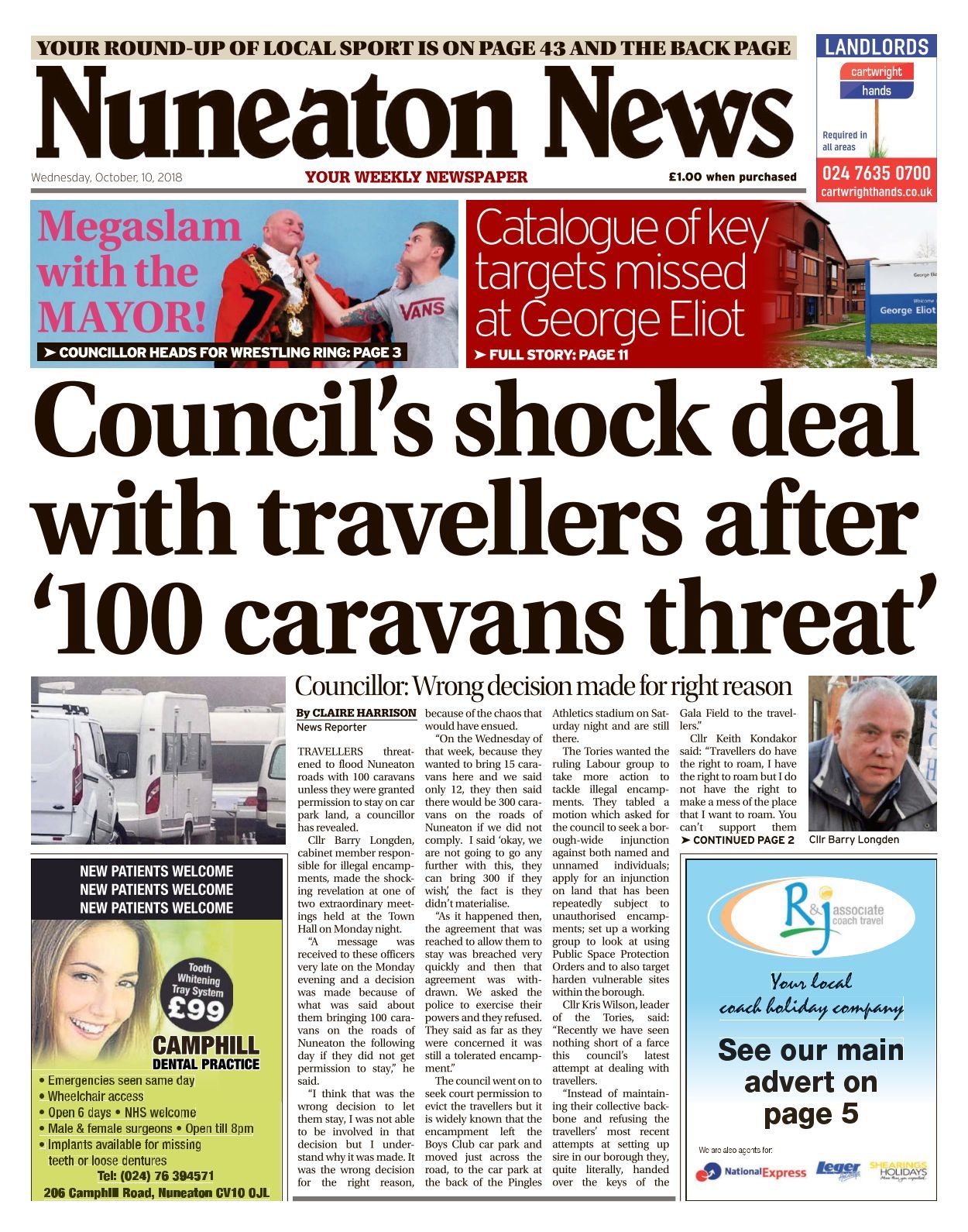 Nuneaton News - 2018-10-10