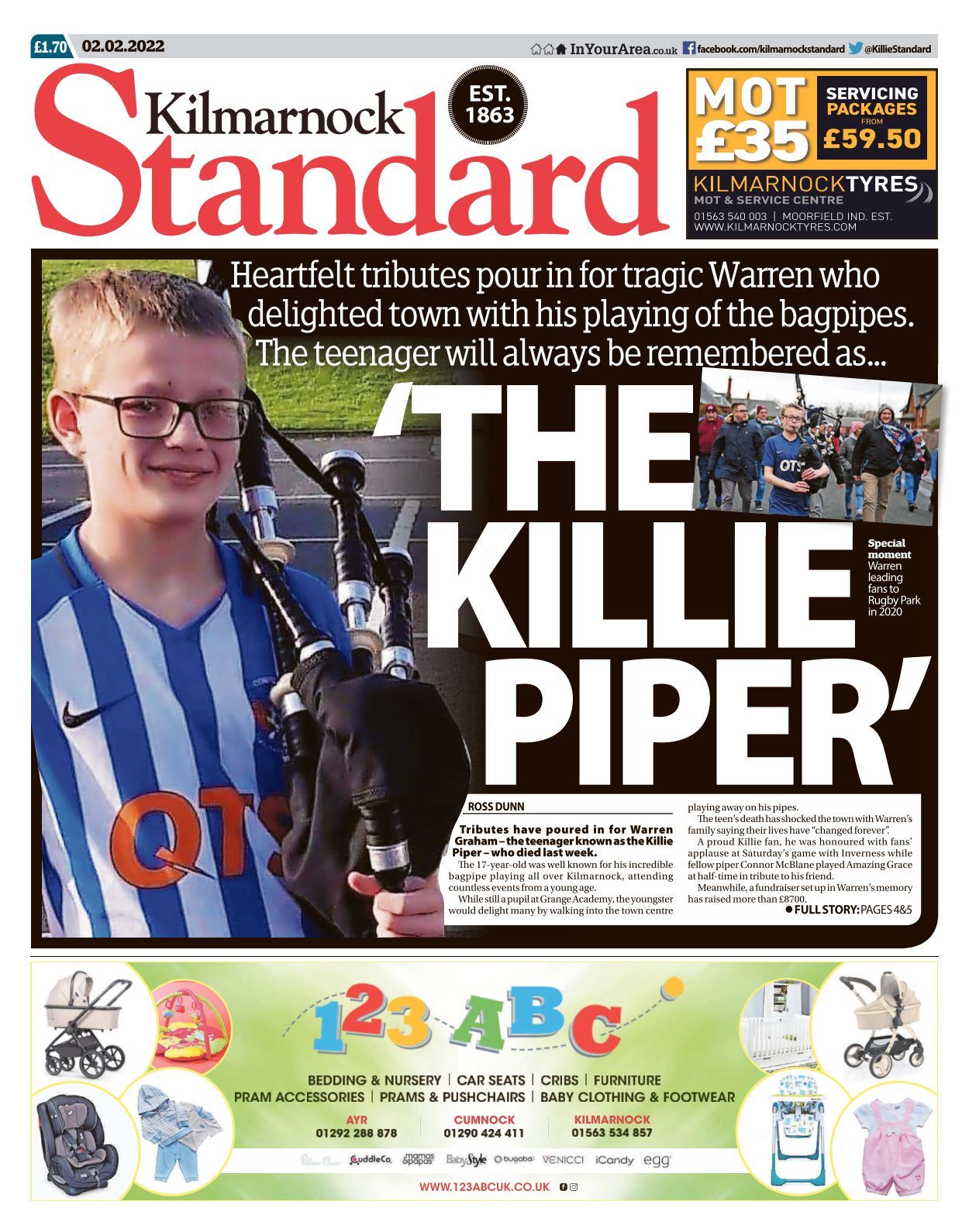 Kilmarnock Standard - 2022-02-02