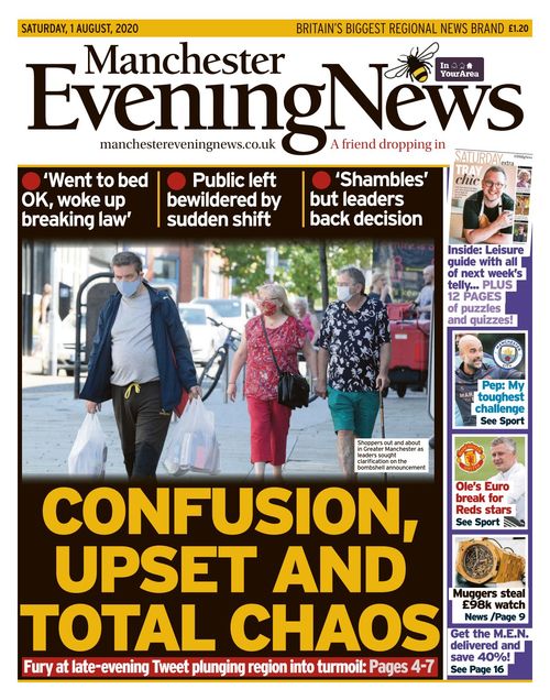 Manchester Evening News - 2020-08-01