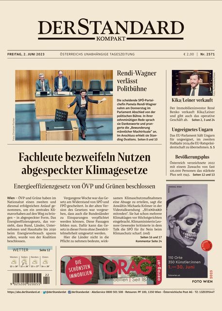 DER STANDARD Kompakt - 2023-06-02
