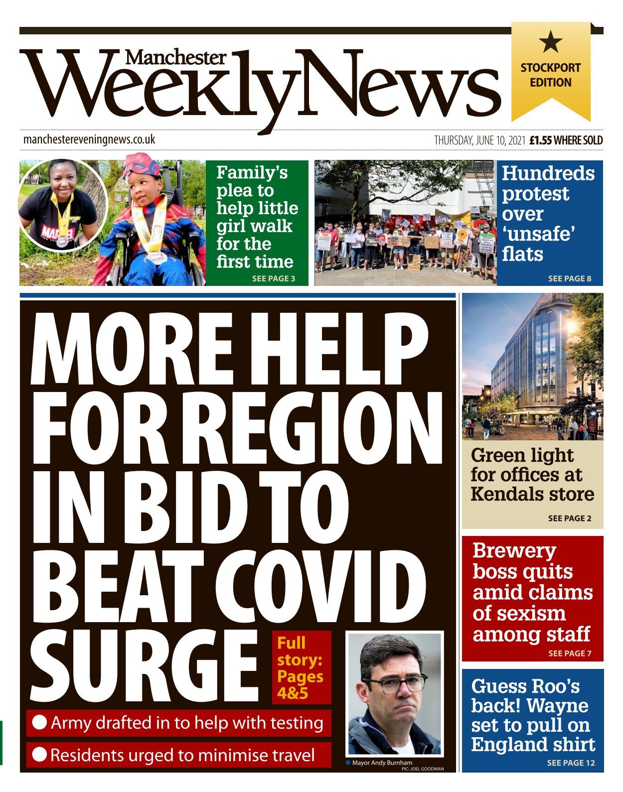 Manchester Weekly News Stockport - 2021-06-10