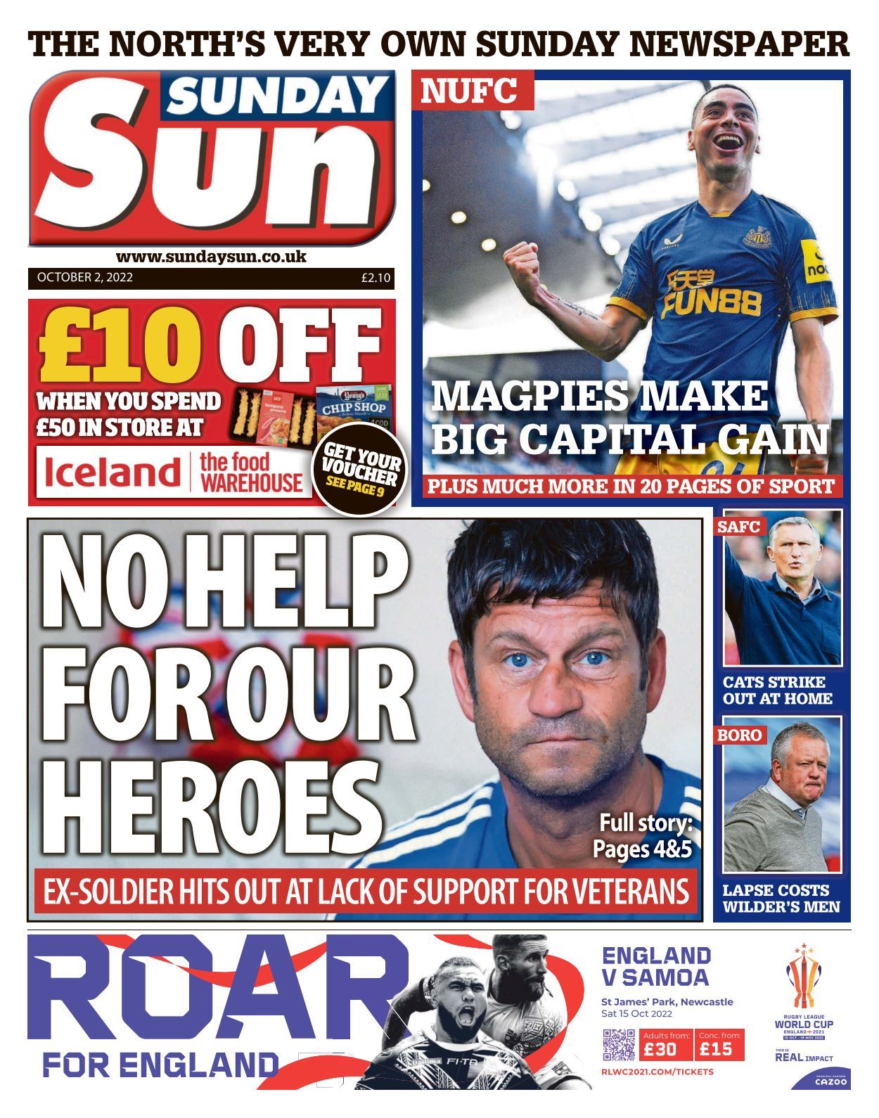 Sunday Sun - 2022-10-02