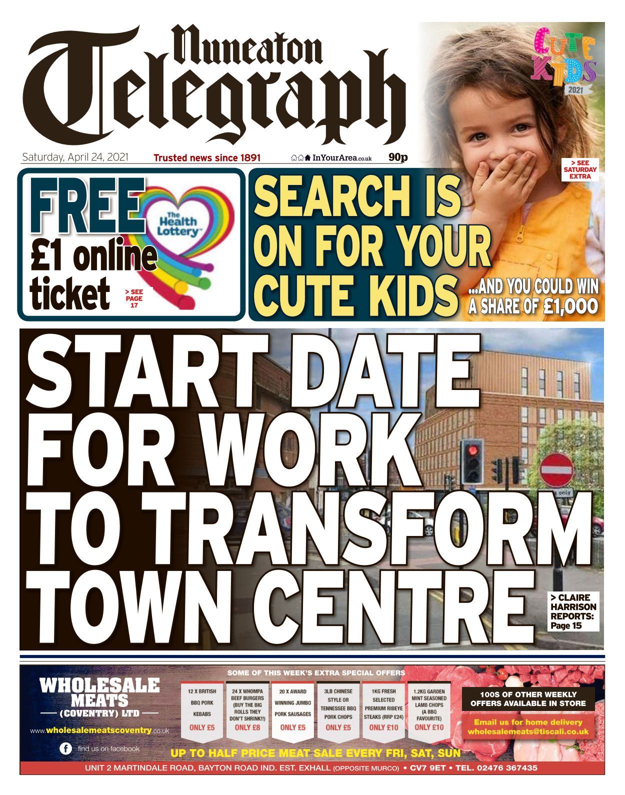 Nuneaton Telegraph - 2021-04-24