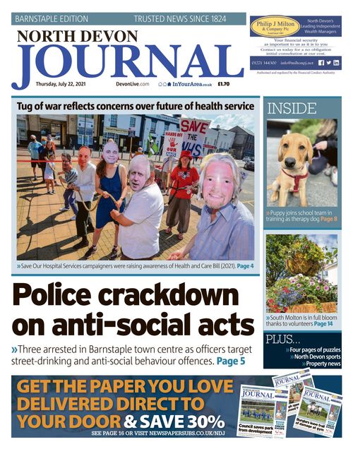 North Devon Journal Barnstaple - 2021-07-22