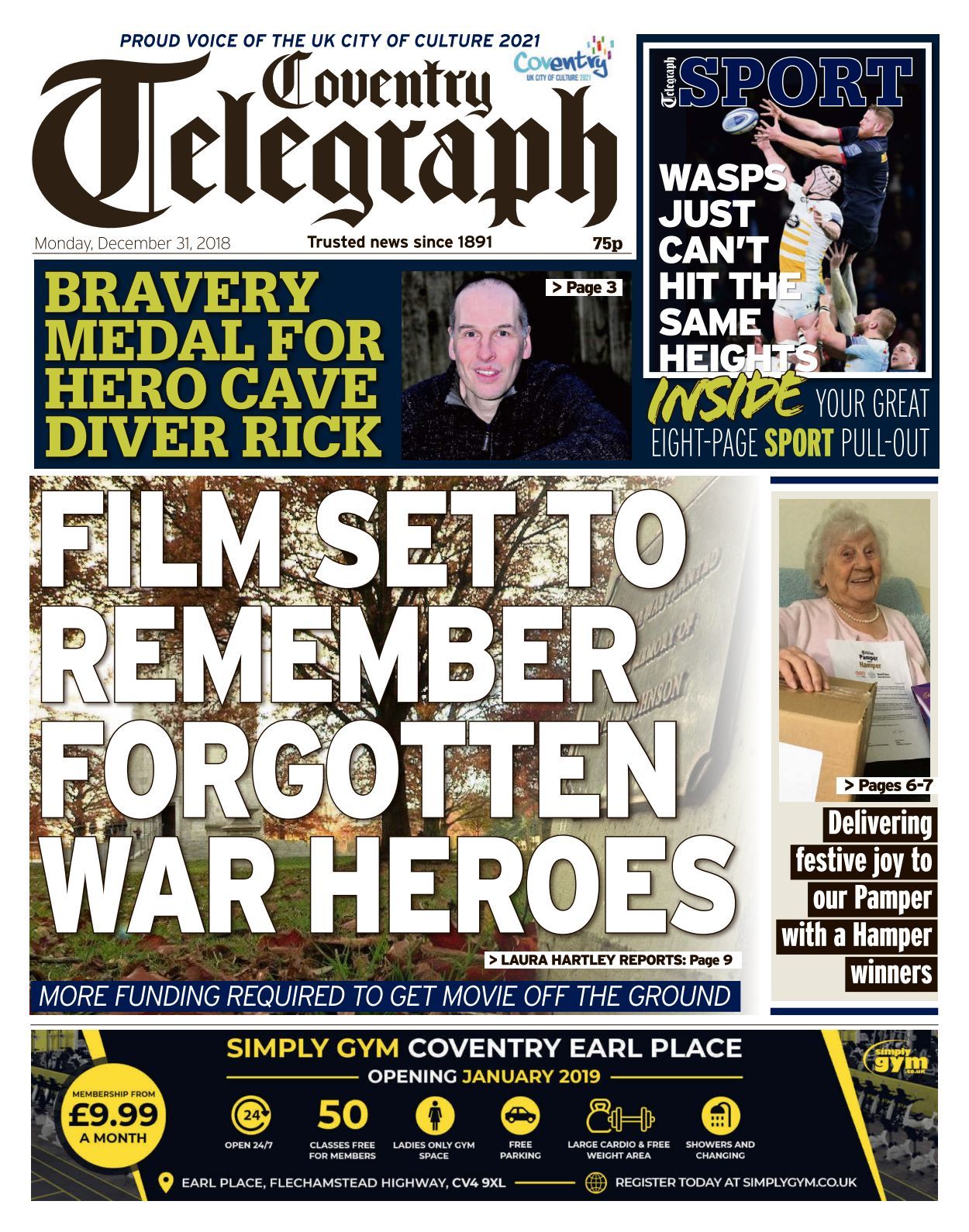 Coventry Telegraph - 2018-12-31