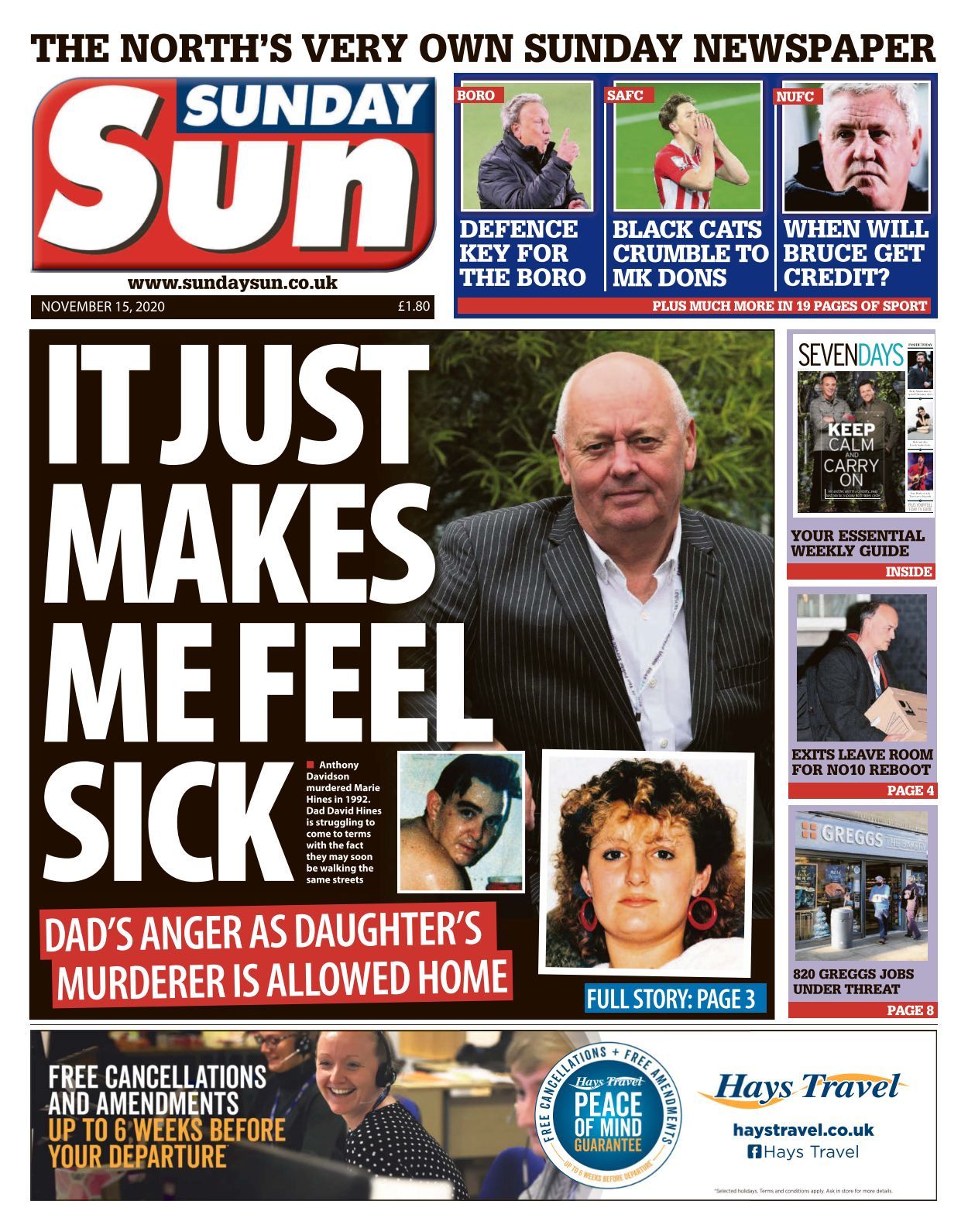 Sunday Sun - 2020-11-15