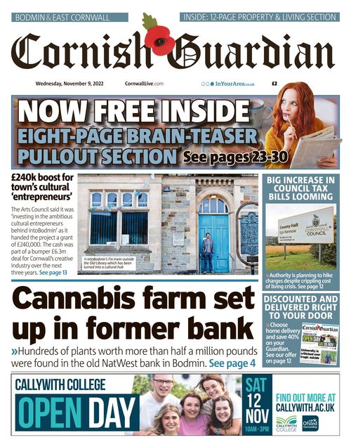 Cornish Guardian Bodmin - 2022-11-09