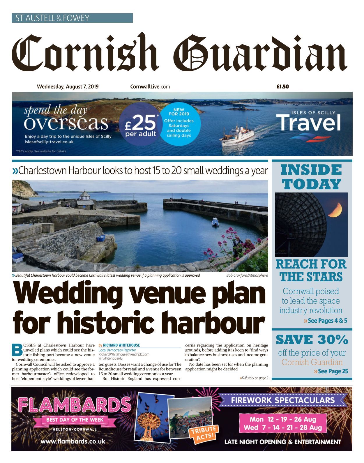 Cornish Guardian St Austell - 2019-08-07