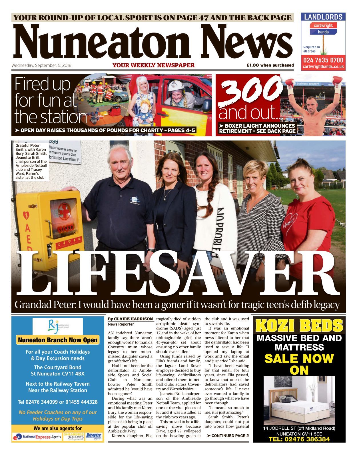 Nuneaton News - 2018-09-05