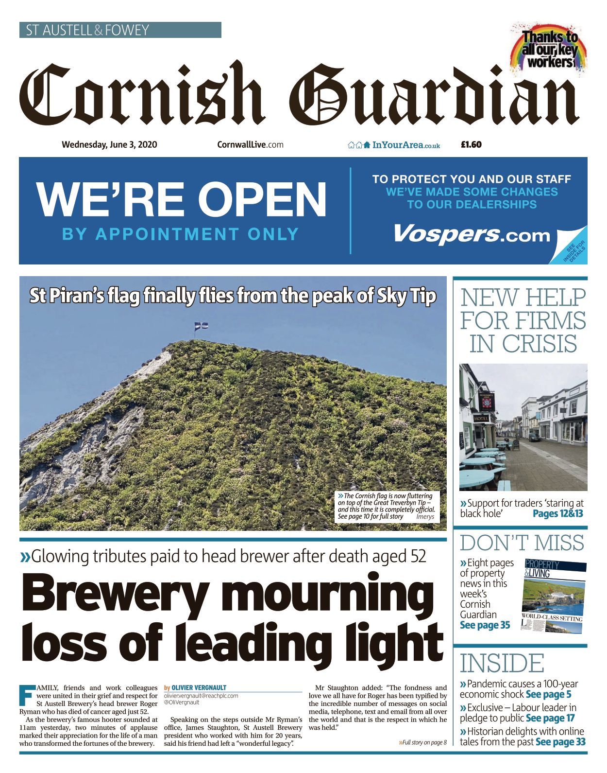 Cornish Guardian St Austell - 2020-06-03