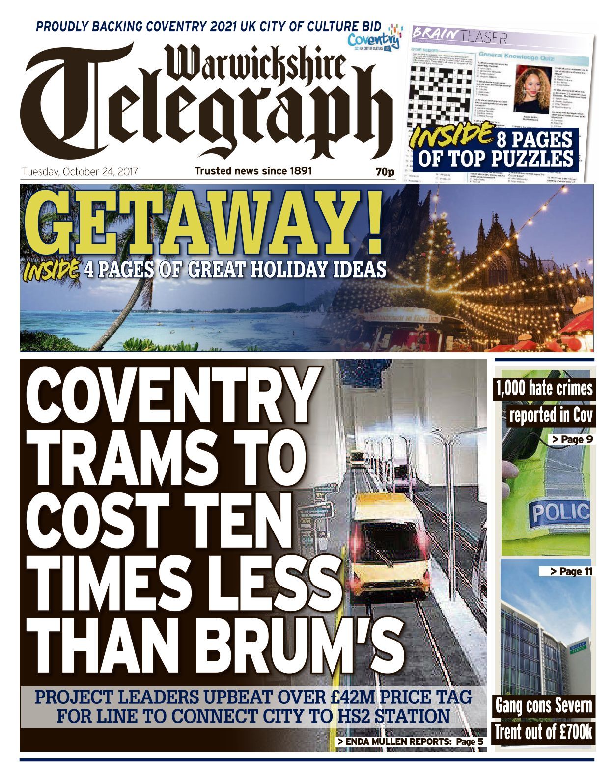 Warwickshire Telegraph - 2017-10-24