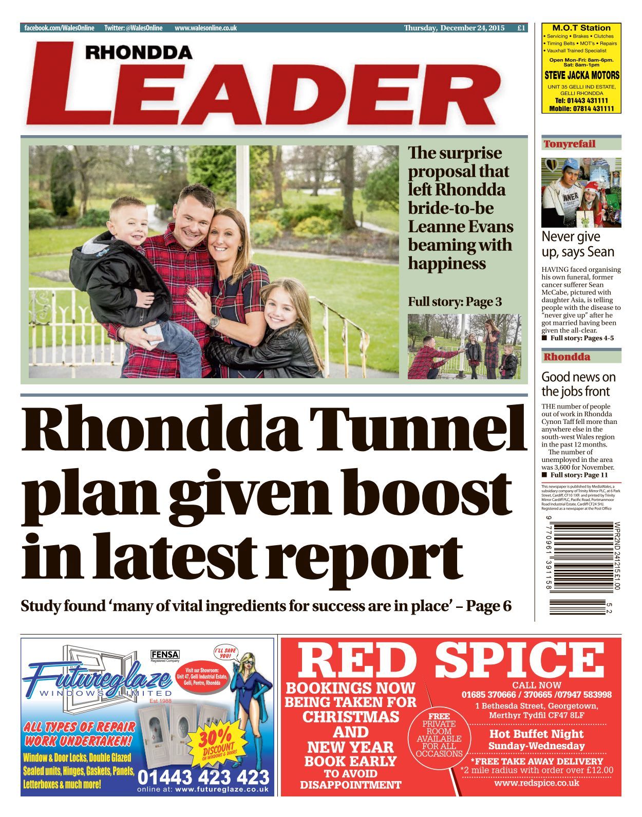 Rhondda Leader - 2015-12-24