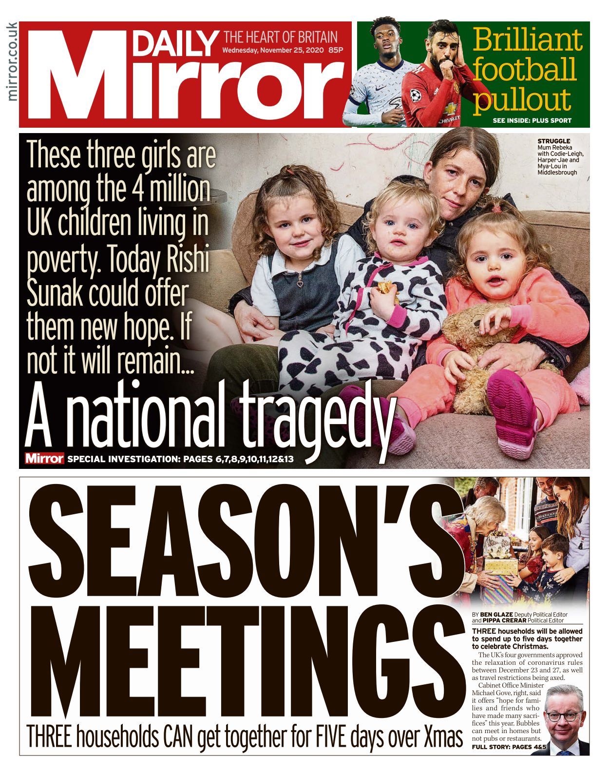 Daily Mirror - 2020-11-25