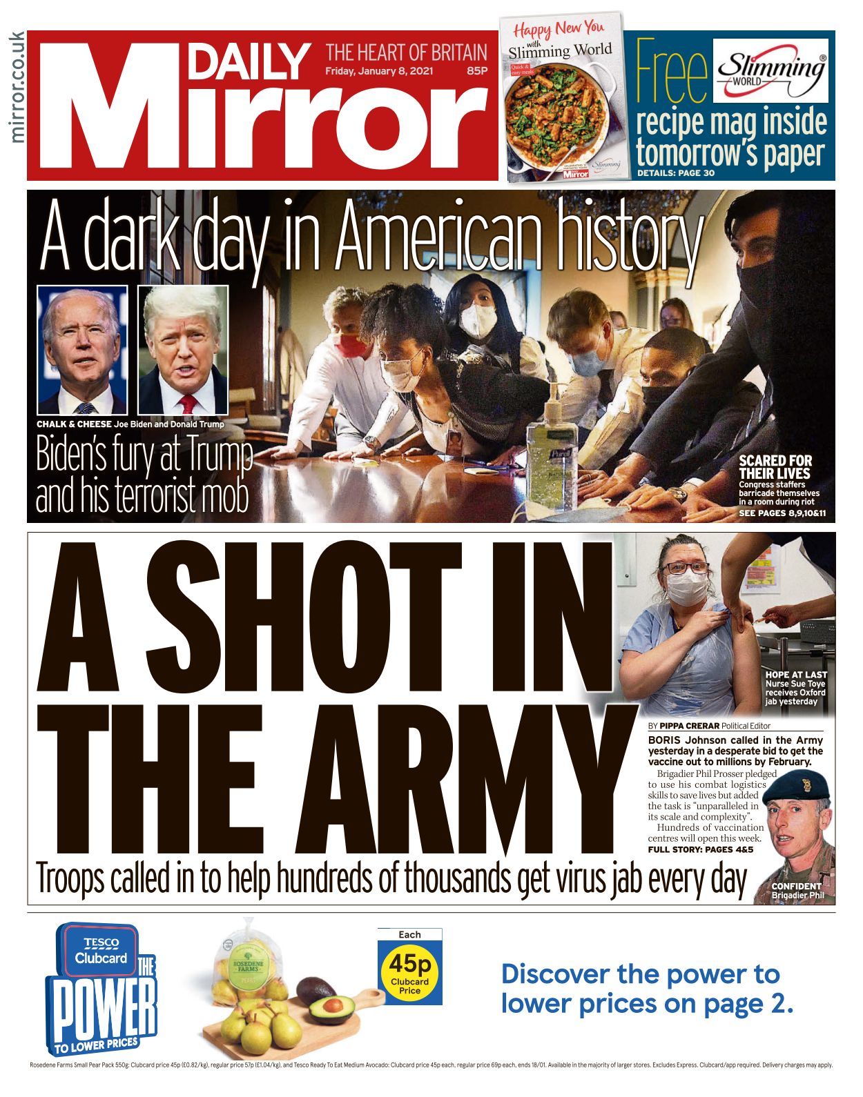 Daily Mirror - 2021-01-08