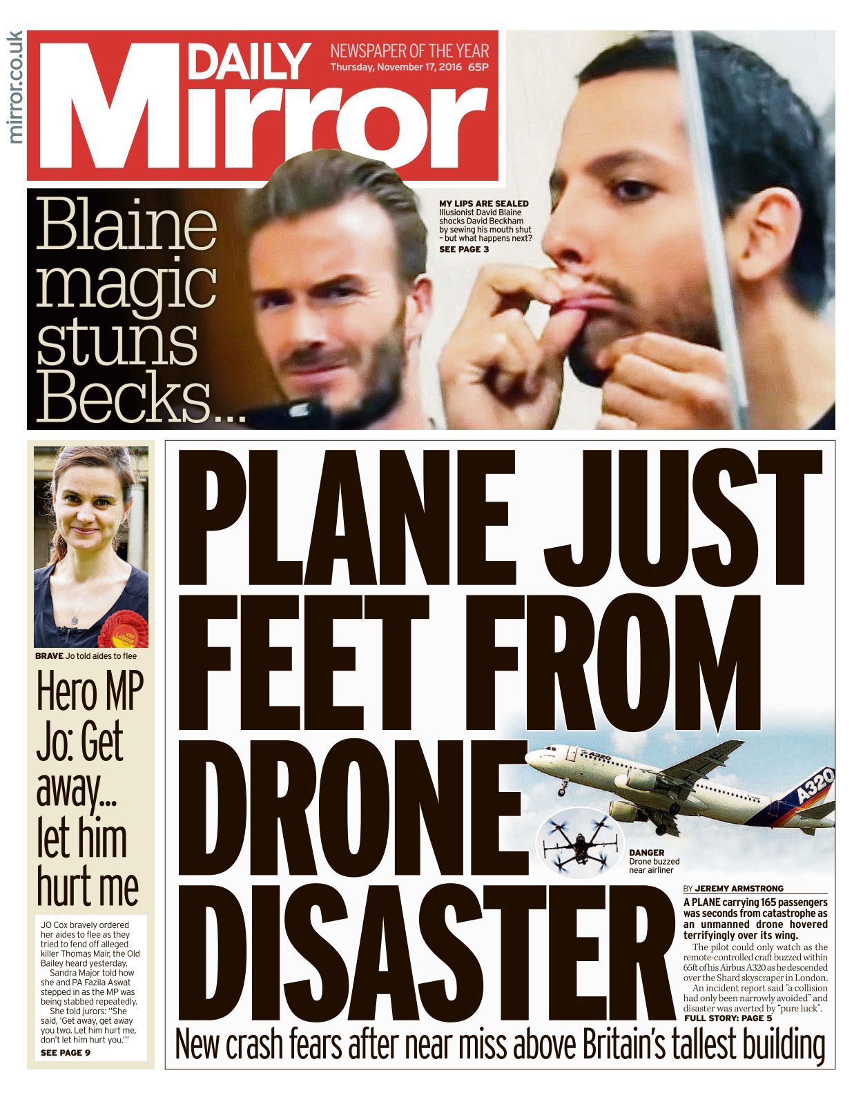 Daily Mirror - 2016-11-17