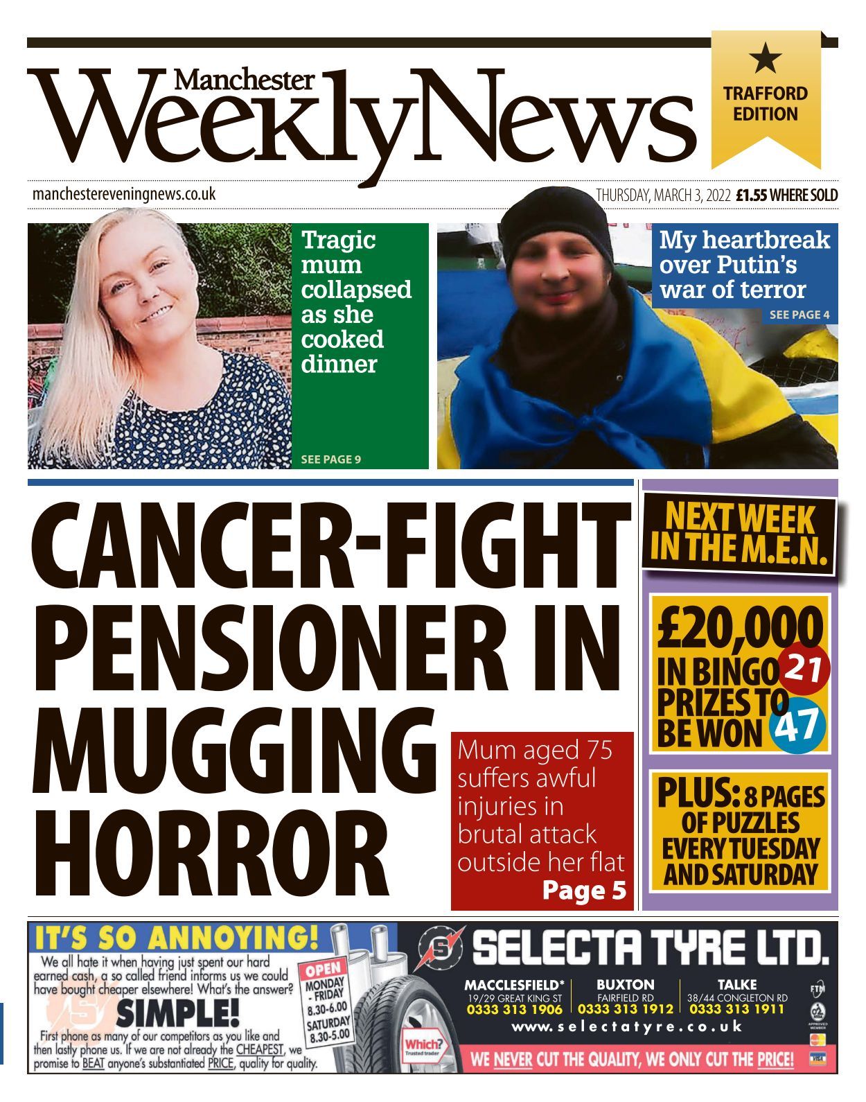 Manchester Weekly News Trafford - 2022-03-03