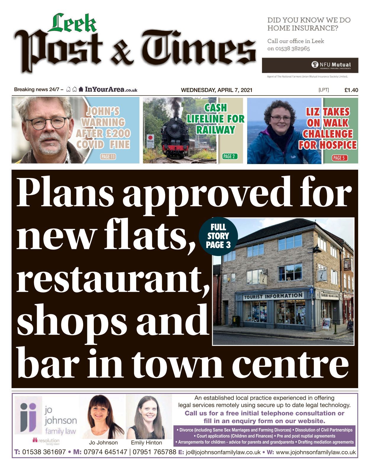 Leek Post And Times - 2021-04-07