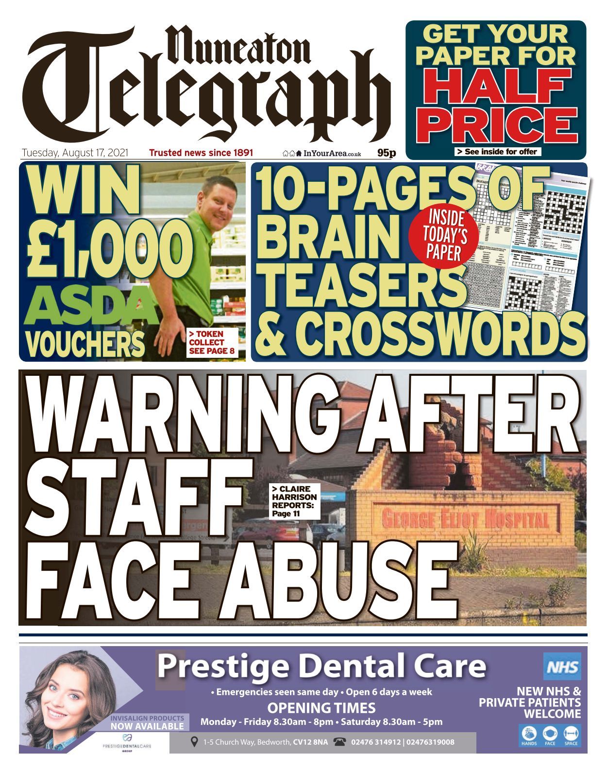 Nuneaton Telegraph - 2021-08-17