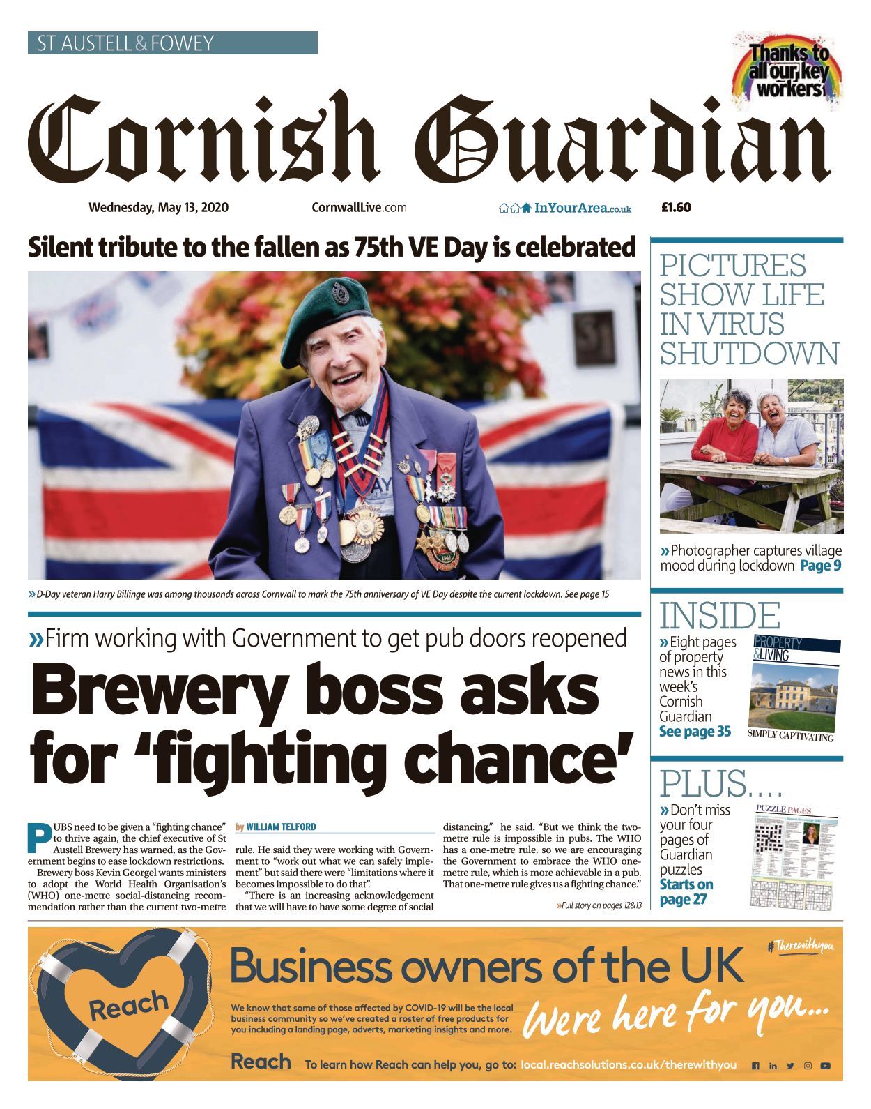 Cornish Guardian St Austell - 2020-05-13